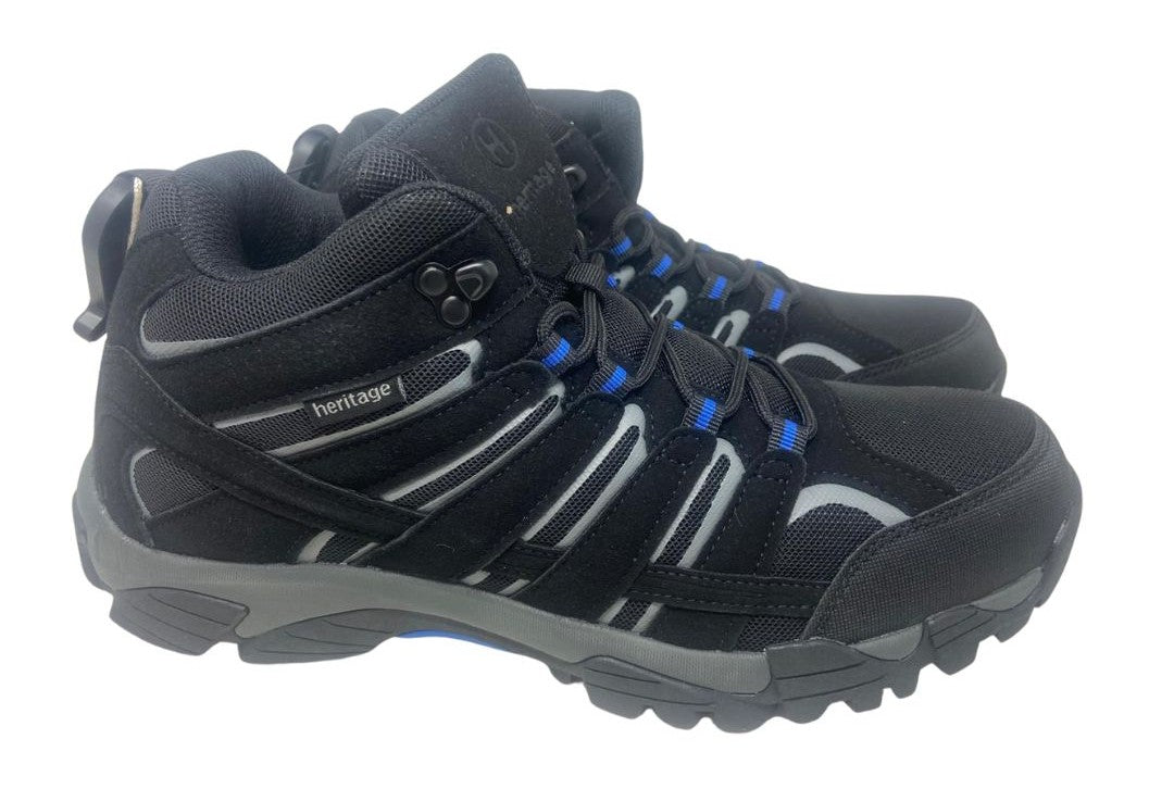 Mens River Heritage Jackson Hiker Boot Black – Comfort Shoe Warehouse