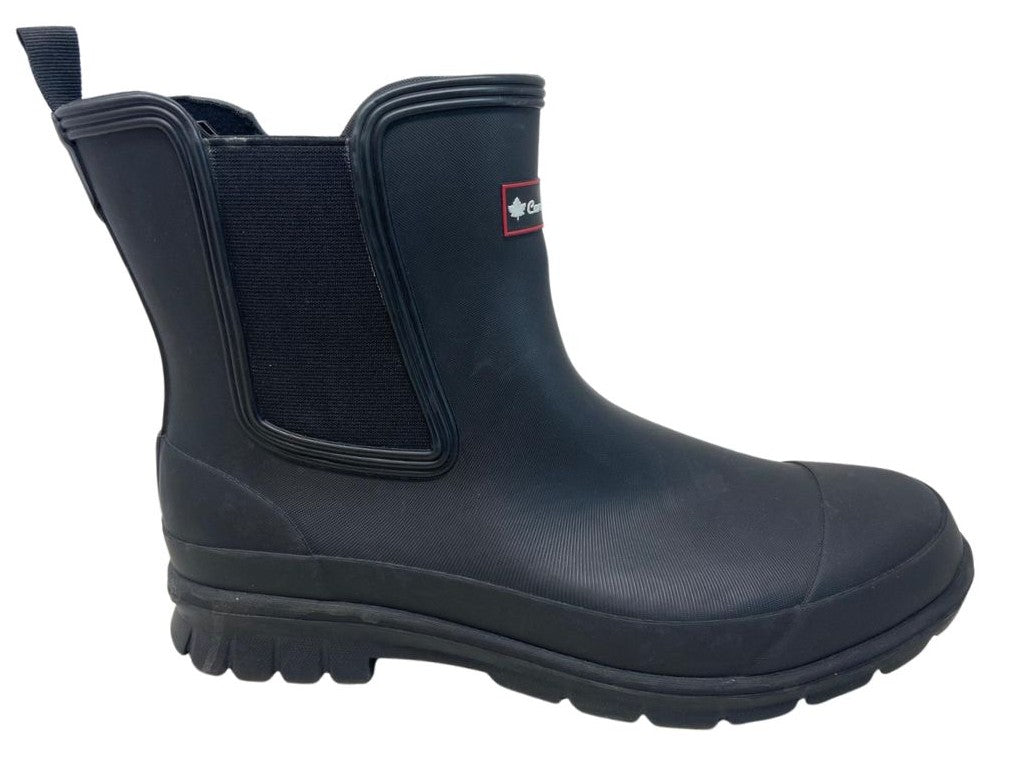 Ladies Black Short Ankle Welly – Comfort Shoe Warehouse