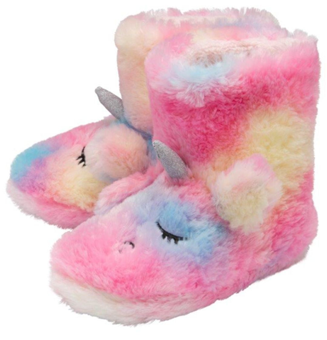 Ladies Charli Unicorn Slipper Bootee – Comfort Shoe Warehouse
