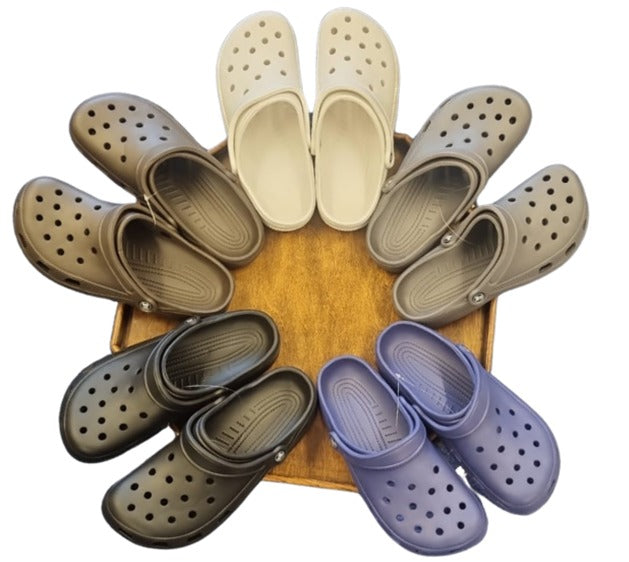 Mens Super Clogs - assorted colour prepacks – Comfort Shoe Warehouse
